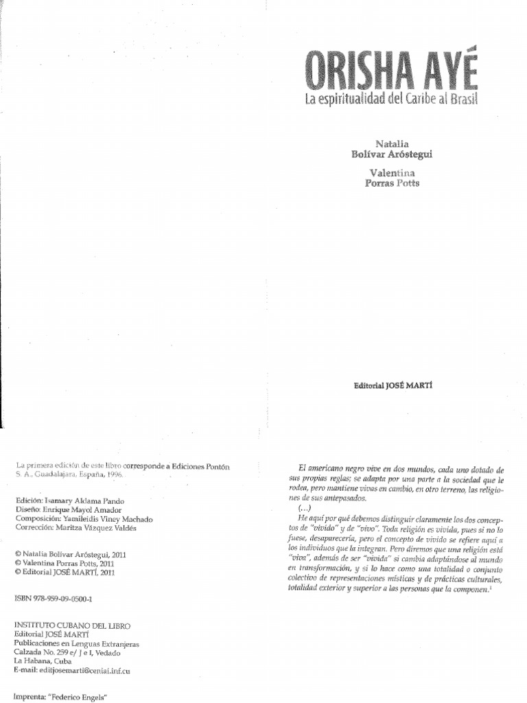 Orisha Ayé PDF | PDF