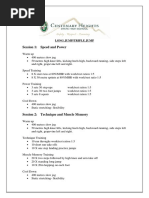 1500m Training Schedule: First 5 Weeks | PDF | Athletics | Racing