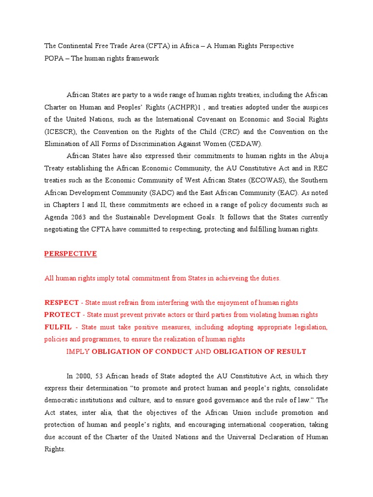 All Human Rights Imply Total Commitment From States in Achieveing The ...