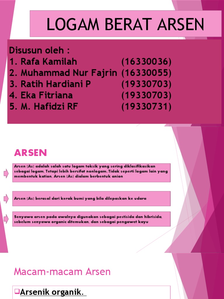 ,logam Berat Arsen | PDF