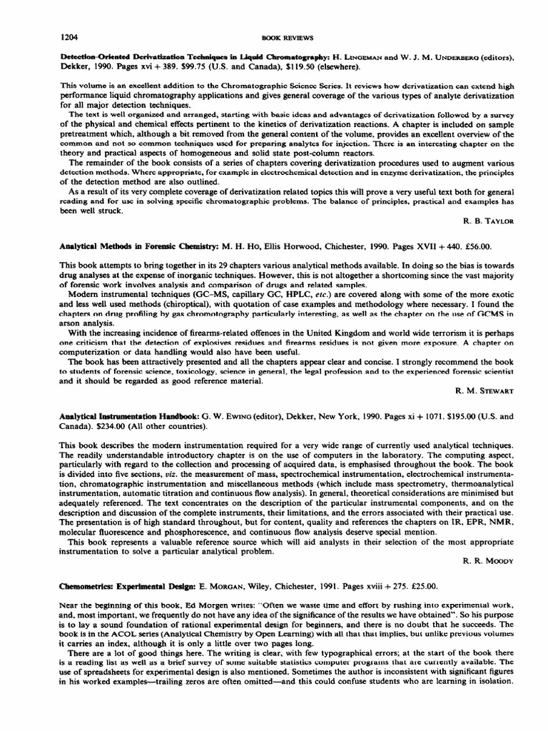 Chemometrics Experimental Design | PDF | High Performance Liquid ...