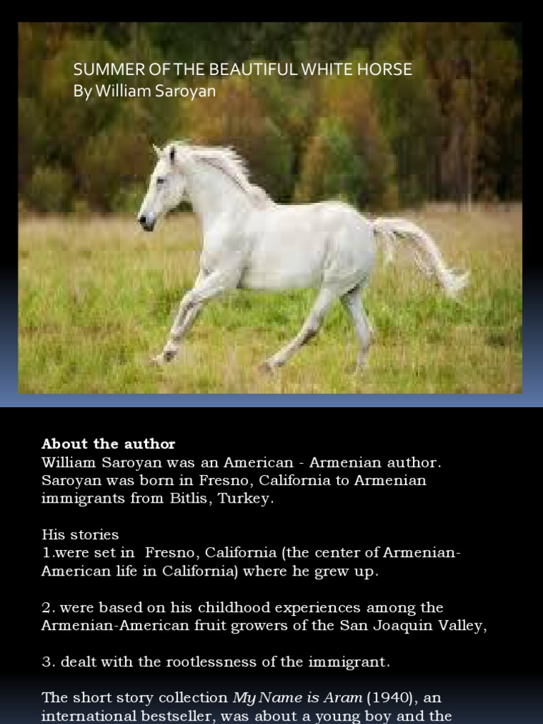 Summer of The Beautiful White Horse! | PDF