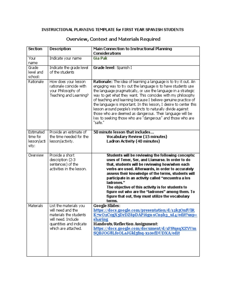 Sample Lesson Plan | PDF | Lesson Plan | Learning