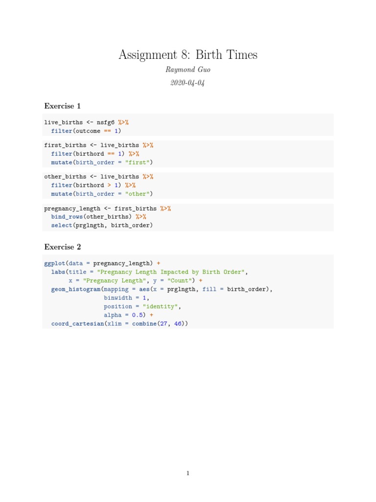 Assignment 8 | PDF | P Value | Null Hypothesis