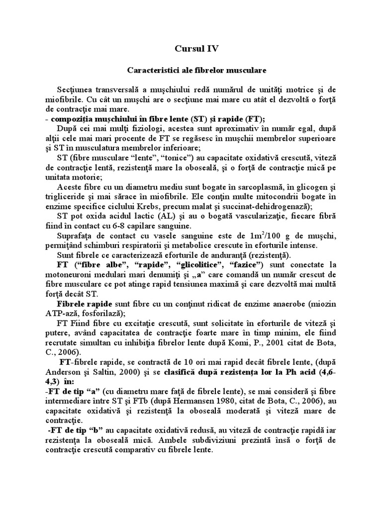 Cursuri Musculatie | PDF