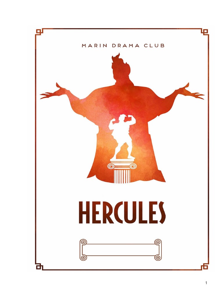 Hercules Musical FULL SCRIPT | PDF | Hades | Zeus