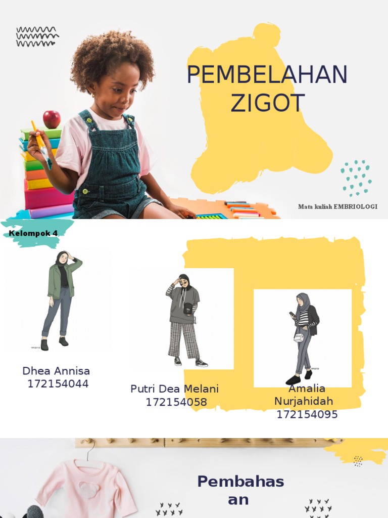 Pembelahan Zigot PPT | PDF