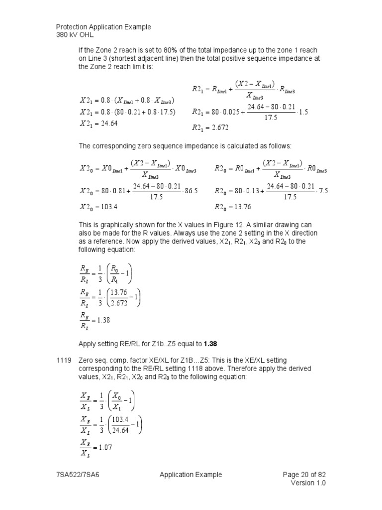 380 kV OHL Protection Application Guide | PDF | Teaching Mathematics ...