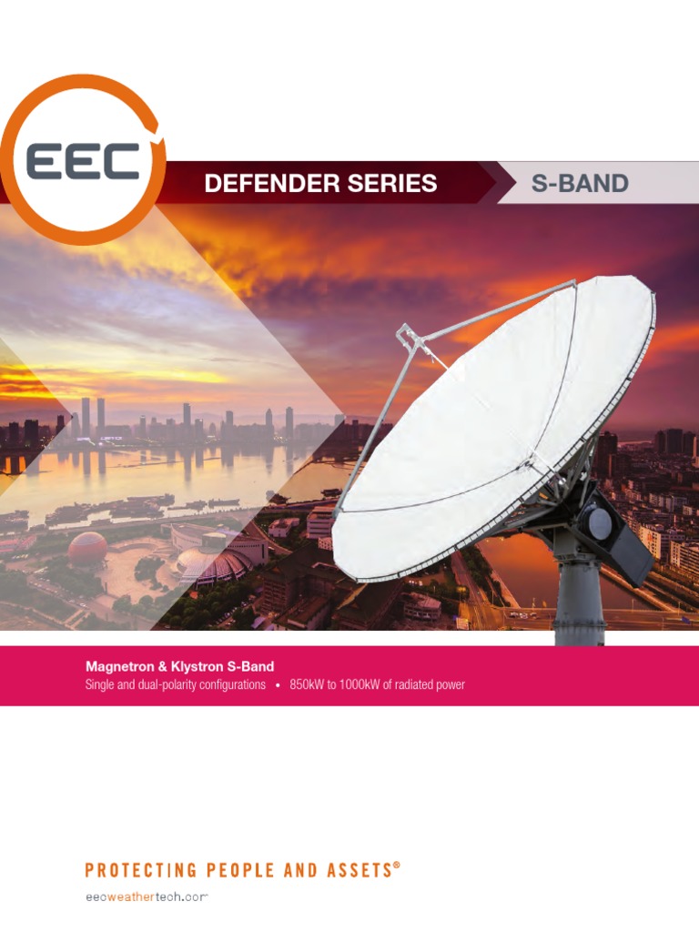 EEC Defender SBAND Brochure 2016 Web | PDF | Radar | Microwave Technology