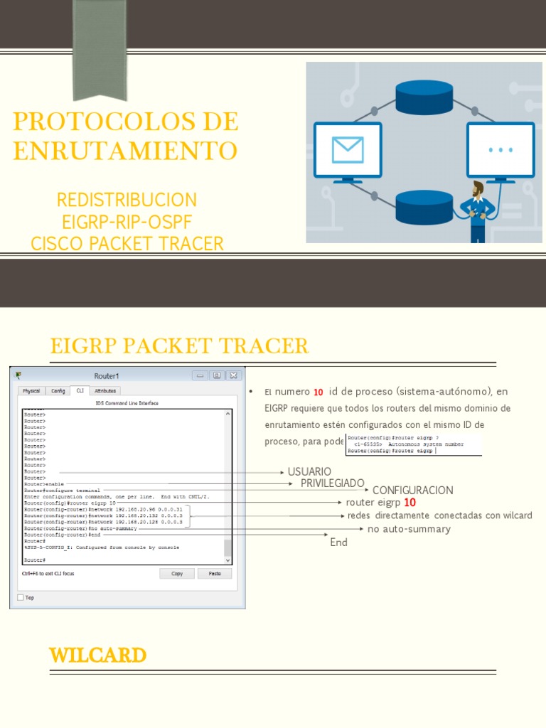 Diapositivas Protocolos de Enrutamiento | PDF | Enrutador (Computación) | Enrutamiento