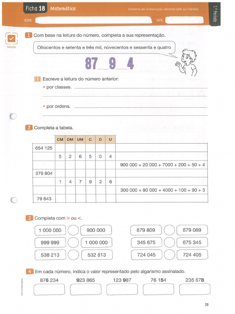 Matemática - 3º Ano | PDF