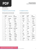 1000 English Verbs Forms With v1, V2, V3, V4, V5 | PDF | Verb | English ...