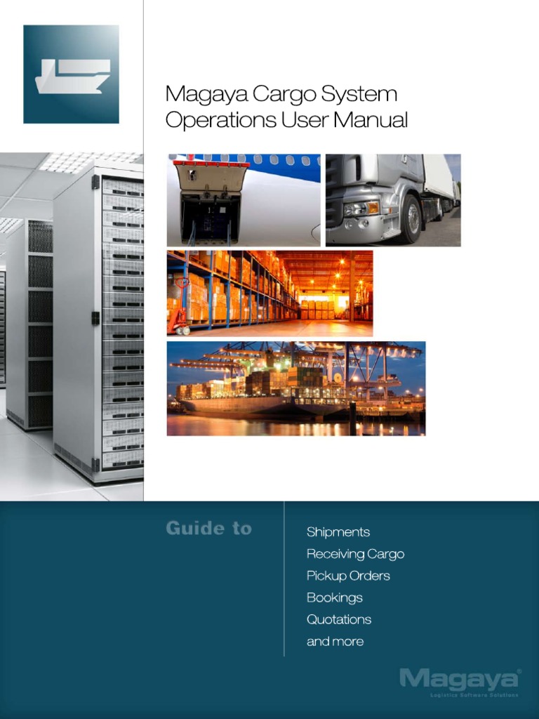 Magaya Operations Manual PDF | PDF | Logistics | Warehouse