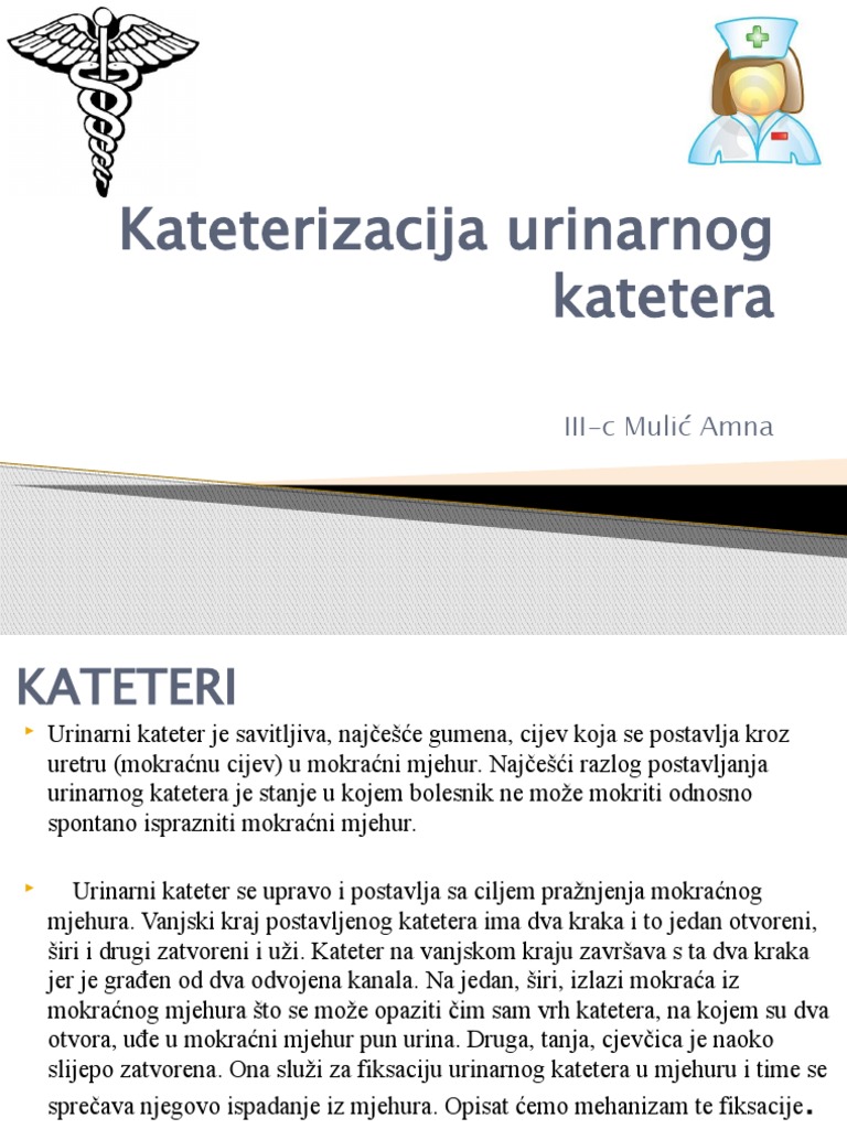 Kateterizacija | PDF