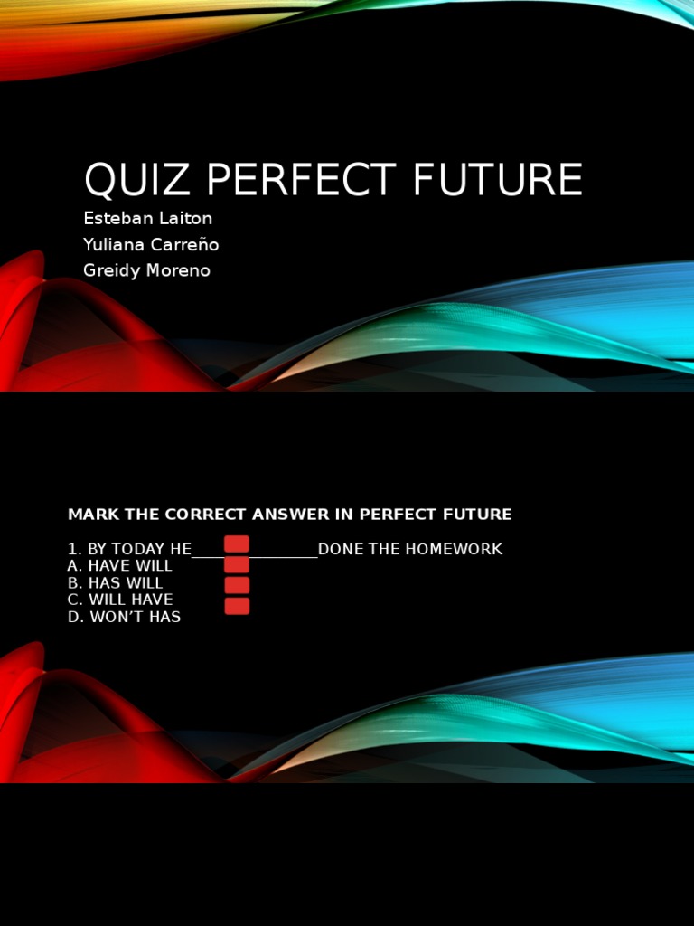 Quiz perfect future | PDF