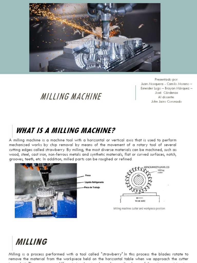 Milling Machine | PDF | Machines | Machining