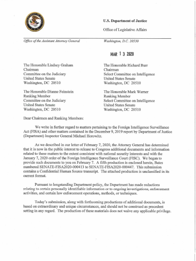 2020-3-13 FISA Senate - Transcript of George Papadopoulos and FBI ...
