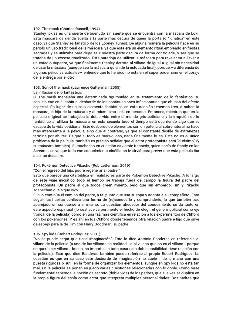 Infantil o Pueril | PDF