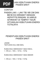 Rumus Harris Benedict | PDF | Kesehatan Holistik