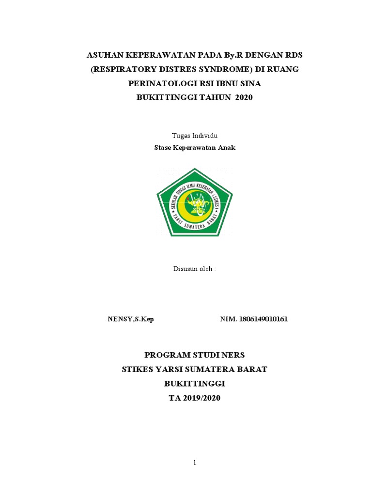 LP Askep Rds Pada Bayi | PDF