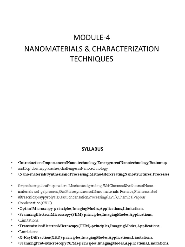 Understanding Nanotechnology: An Introduction to Nanomaterials ...