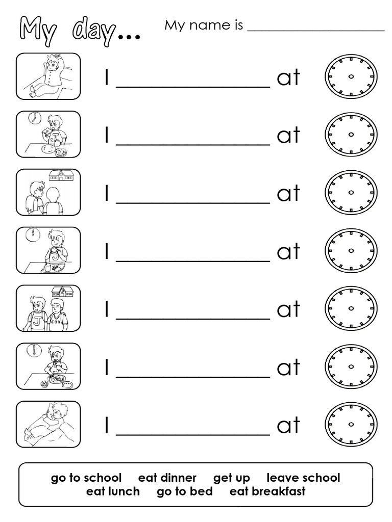 Daily Routines 2 | PDF