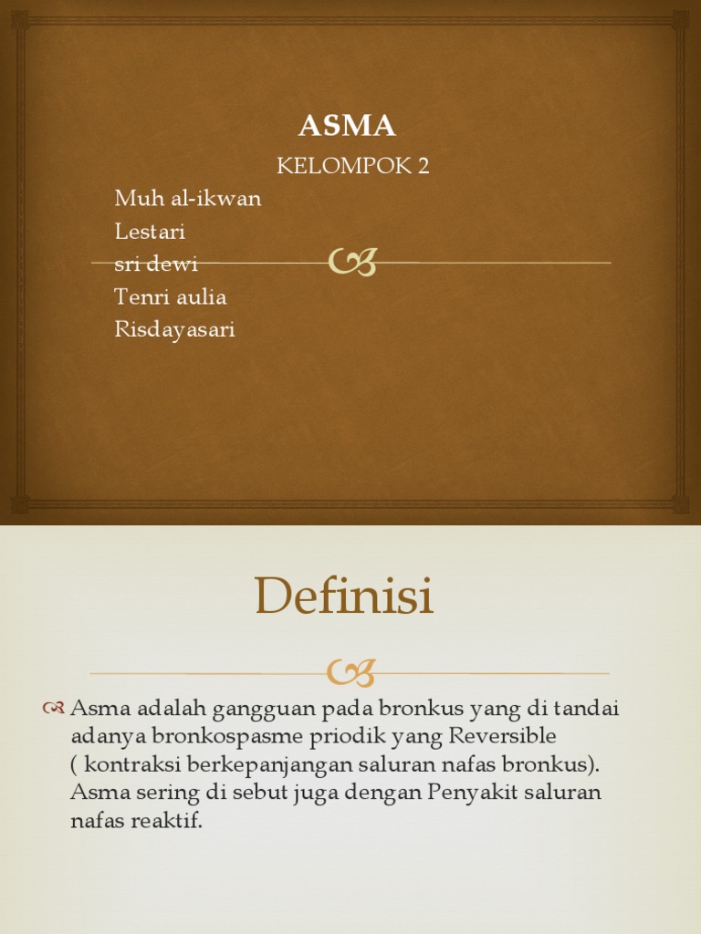 Powerpoint ASMA | PDF