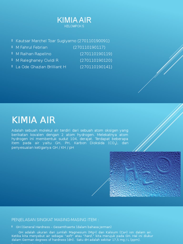 Kimia Air | PDF