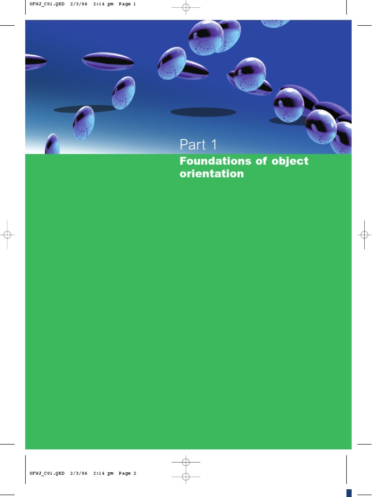 Objects First Ch1 Pdf Method Computer Programming Class Computer Programming