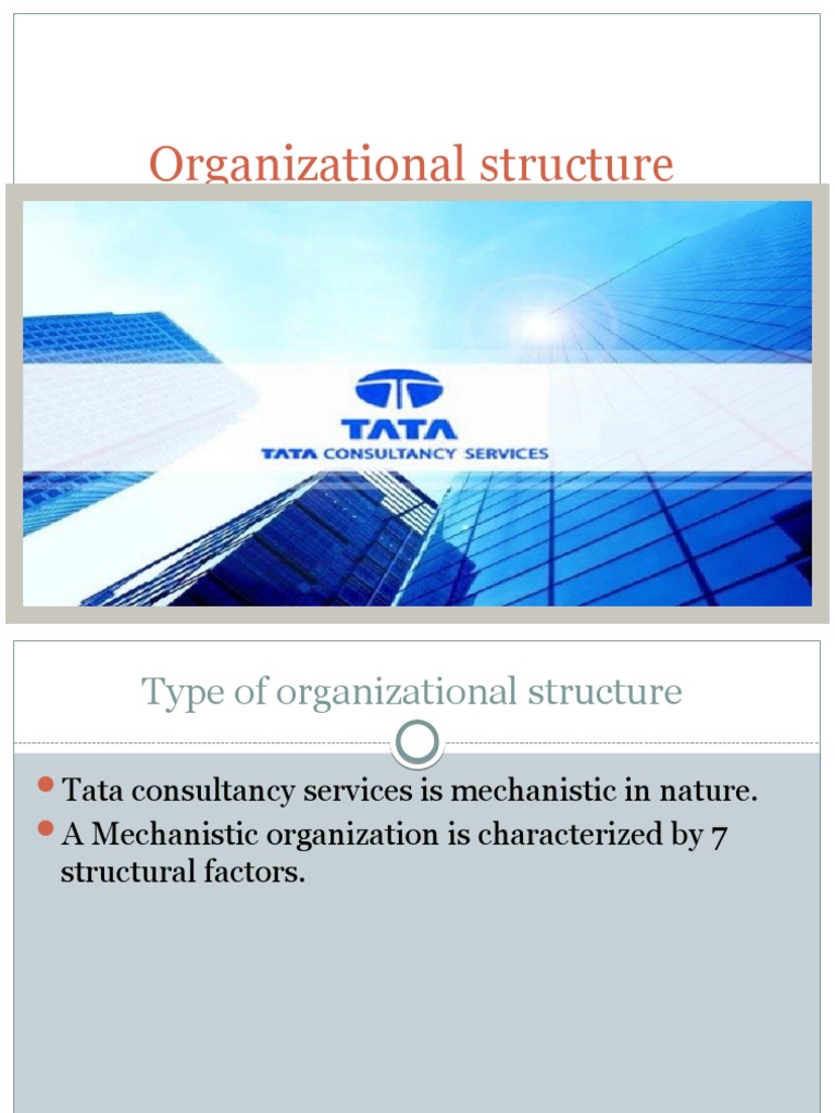 Organizational Structure Tcs | PDF
