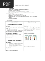 F-WIL Lesson Planning Template | PDF | Learning | Knowledge