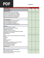 General Manager Check List Chart | PDF | Economies | Business