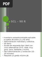 Evaluación e Interpretación SCL-90-R | PDF