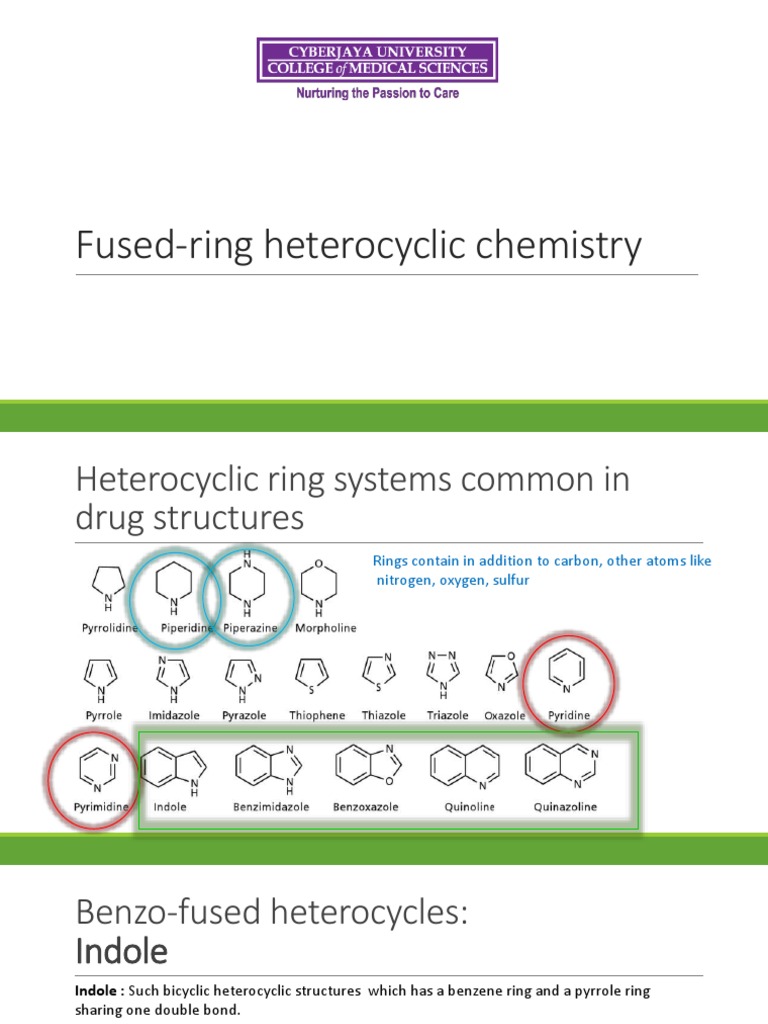 Fused-Ring Heterocyclic Chemistry | PDF | Heterocyclic Compound | Pyridine