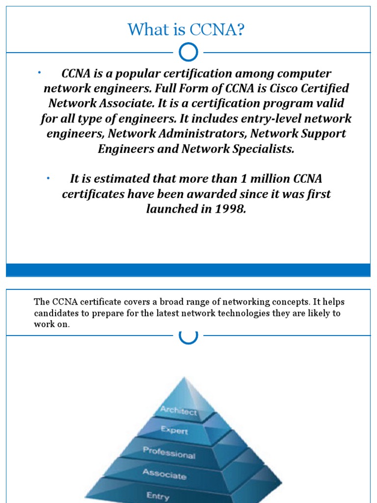CCNA | PDF | Cisco Certifications | Computer Network