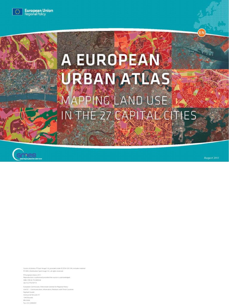 A European Urban Atlas | PDF | Topography | European Union