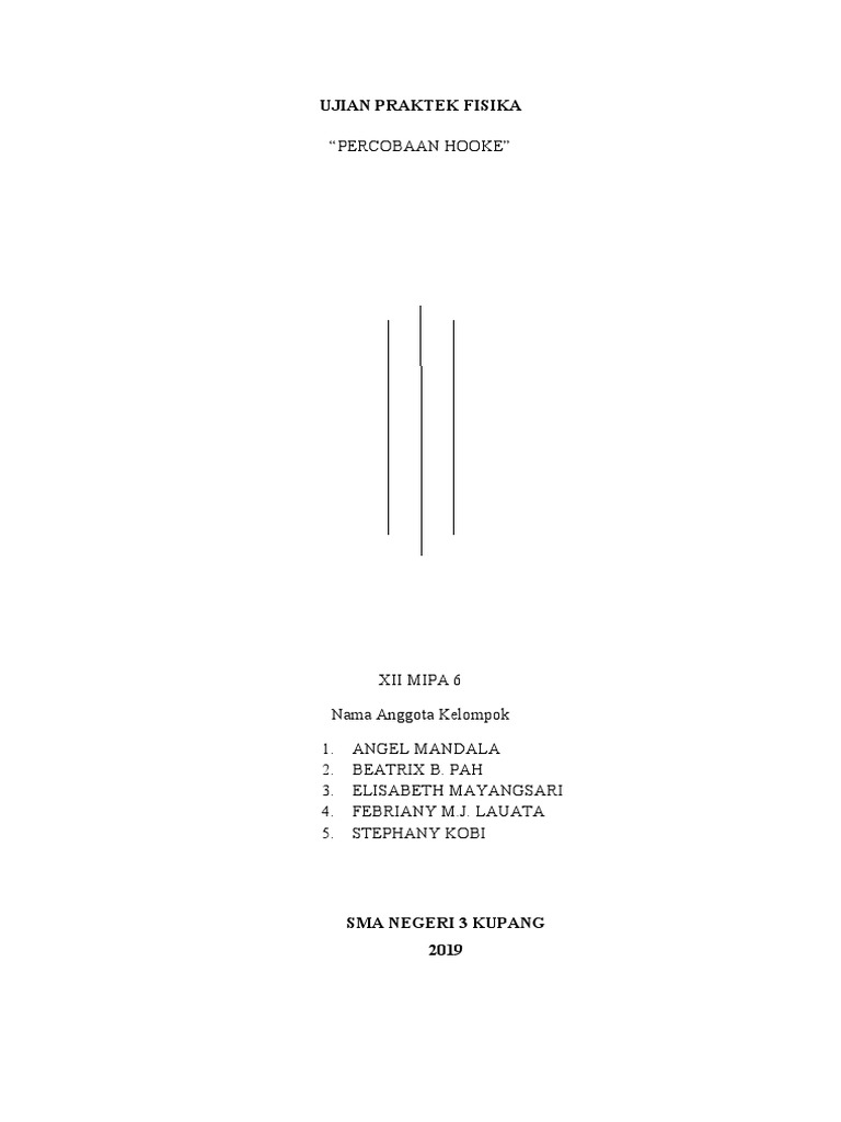 Ujian Praktek Fisika | PDF