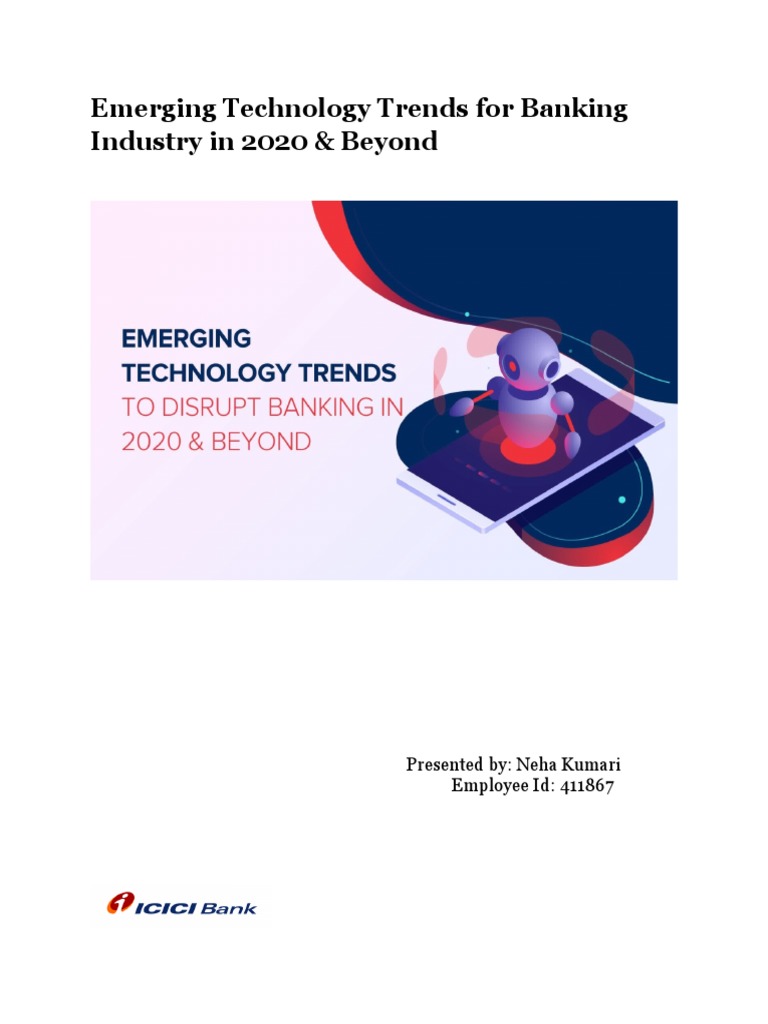 Emerging Technology Trends For Banking Industry in 2020 & Beyond | PDF ...