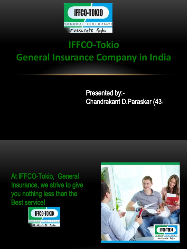 IFFCO-Tokio General Insurance Company in India: Presented By ...