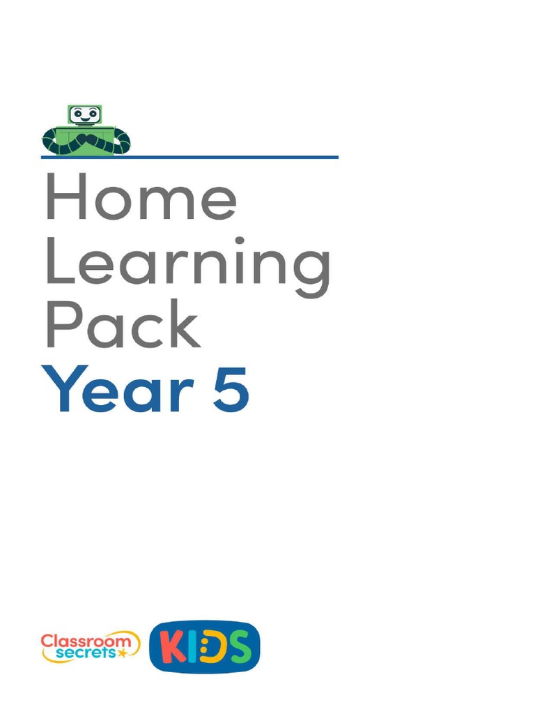 Year 5 Home Learning Pack PDF | PDF | Fraction (Mathematics) | Teaching ...