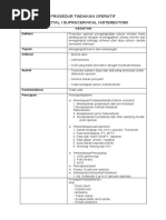 SOP Sectio Caesarea di RS | PDF