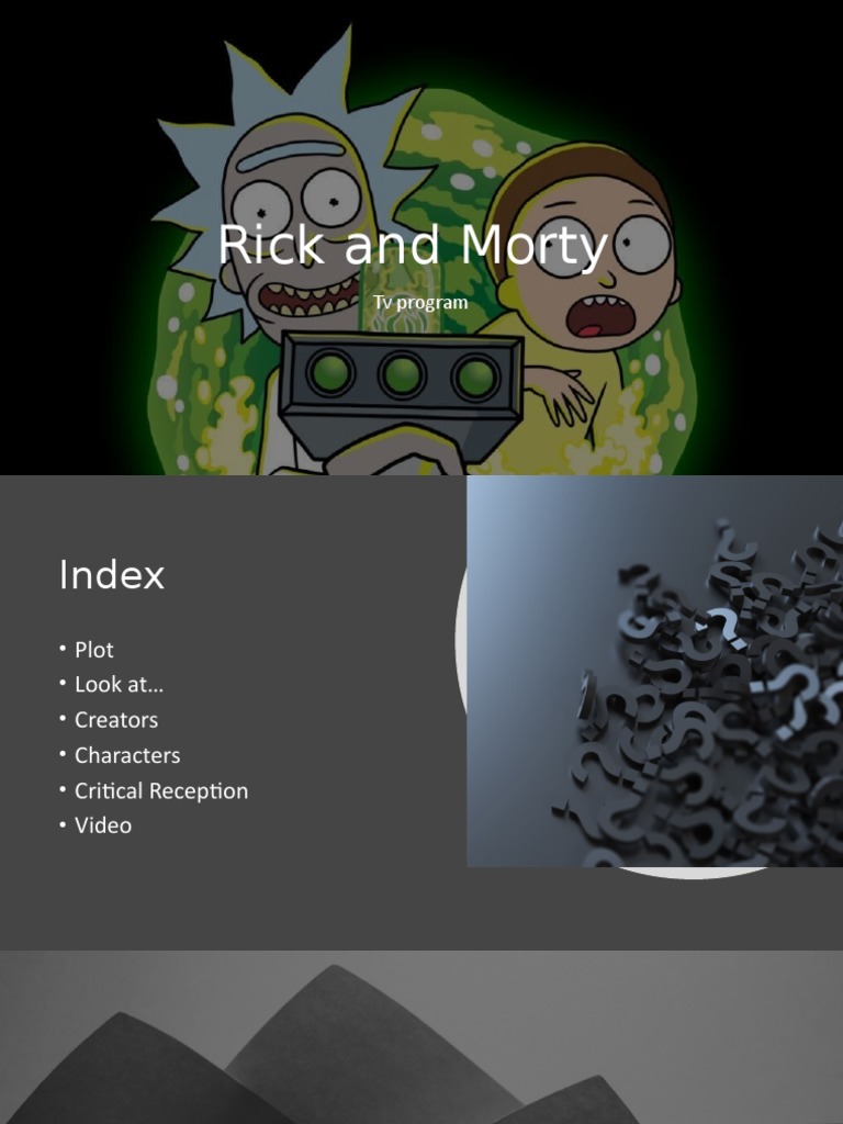 Rick and Morty | PDF