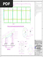 Fixed Solar Mounting Structure Drawing | PDF | Equipment