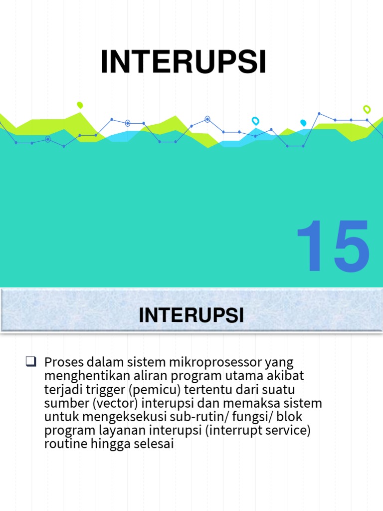 Interupsi | PDF | Komputer