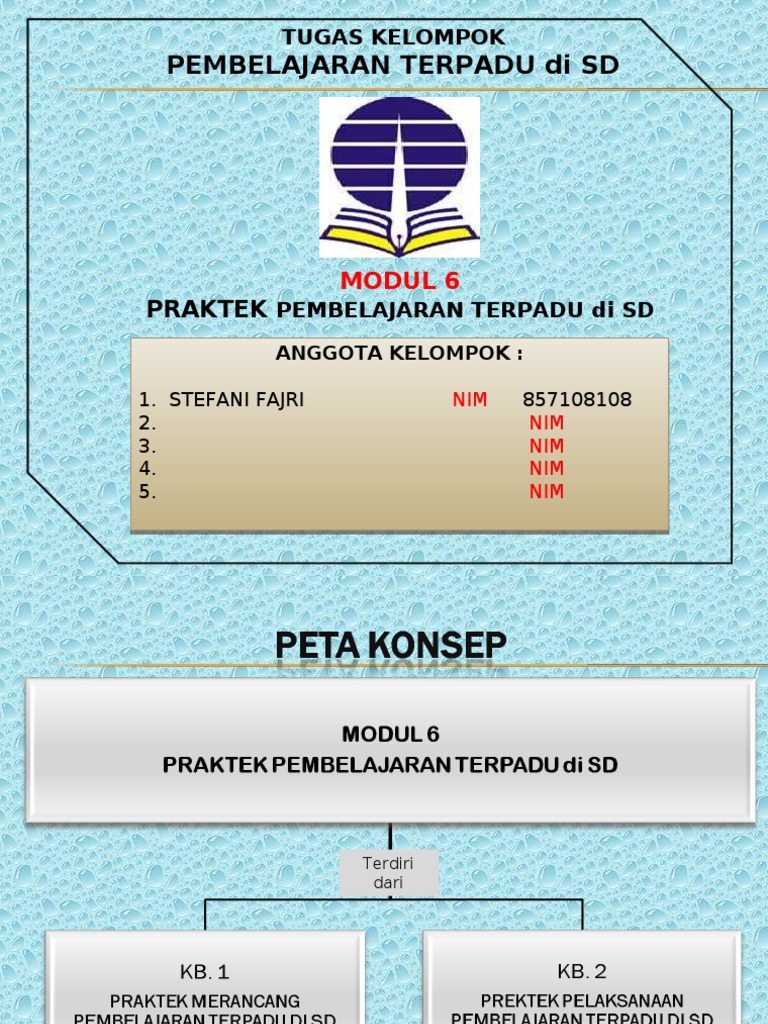 Pembelajaran Terpadu Modul 6 | PDF