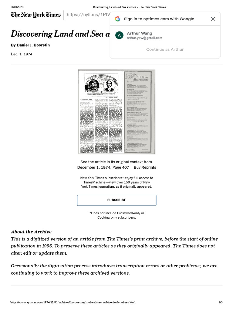 Discovering Water's Role in History | PDF | Northwest Passage | Exploration
