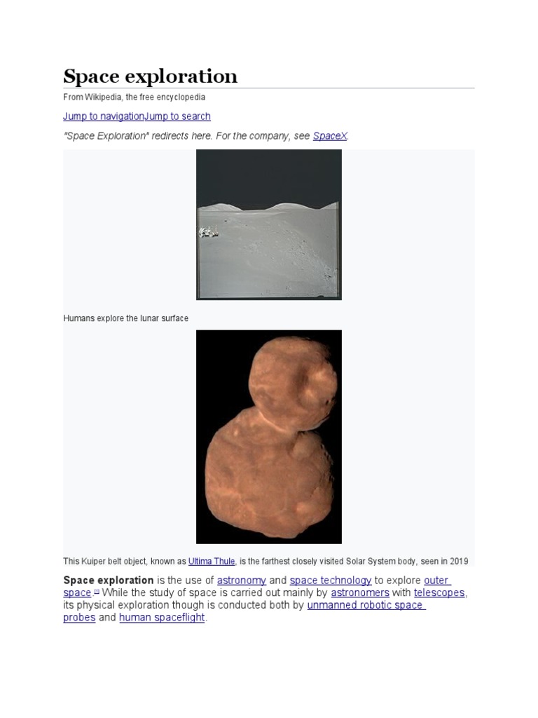 Space Exploration: Jump To Navigation Jump To Search | Download Free ...