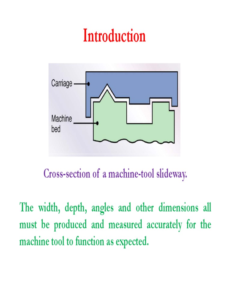 Cross-Section of A Machine-Tool Slideway | PDF | Engineering Tolerance ...