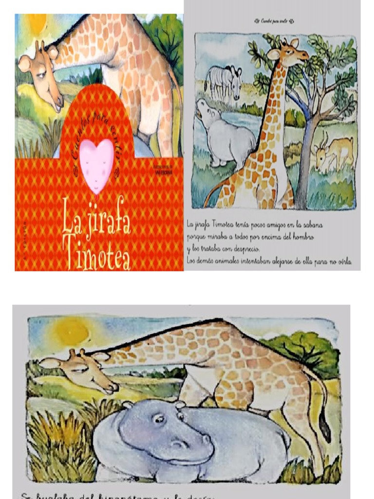 La Jirafa Timotea-Begoña Ibarrola | PDF