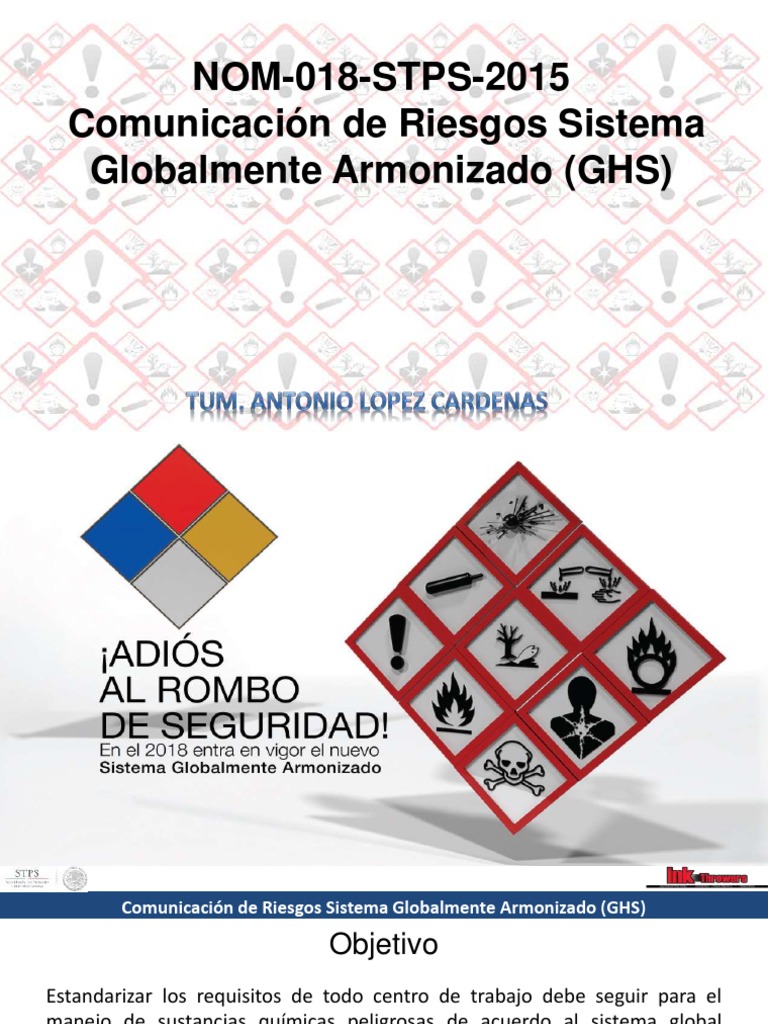 Nom 018 Stps 2015sistarmonizado 181031201518 | PDF | Comunicación ...